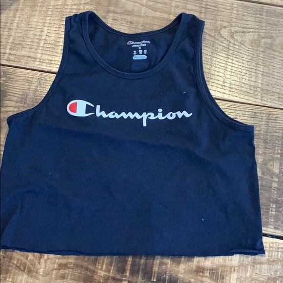 Champion | Tops | Authentic Champion Cropped Tank Small | Poshmark